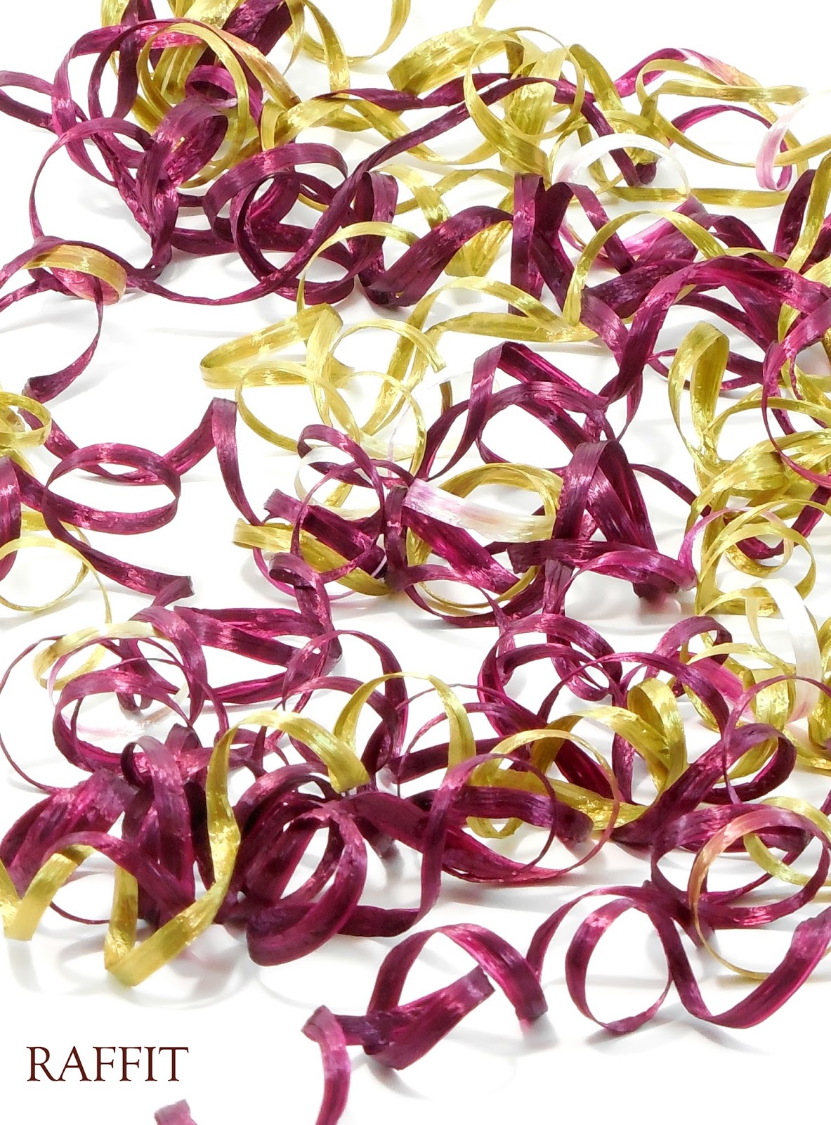 ELIOT RAFFIT : “Glamour” Raffia 2-Color Combination – Variegated ...