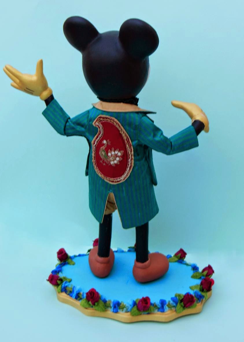 Venus Gaze Miniature Doll Art: Mr. Mickey & Miss Minnie Mousette