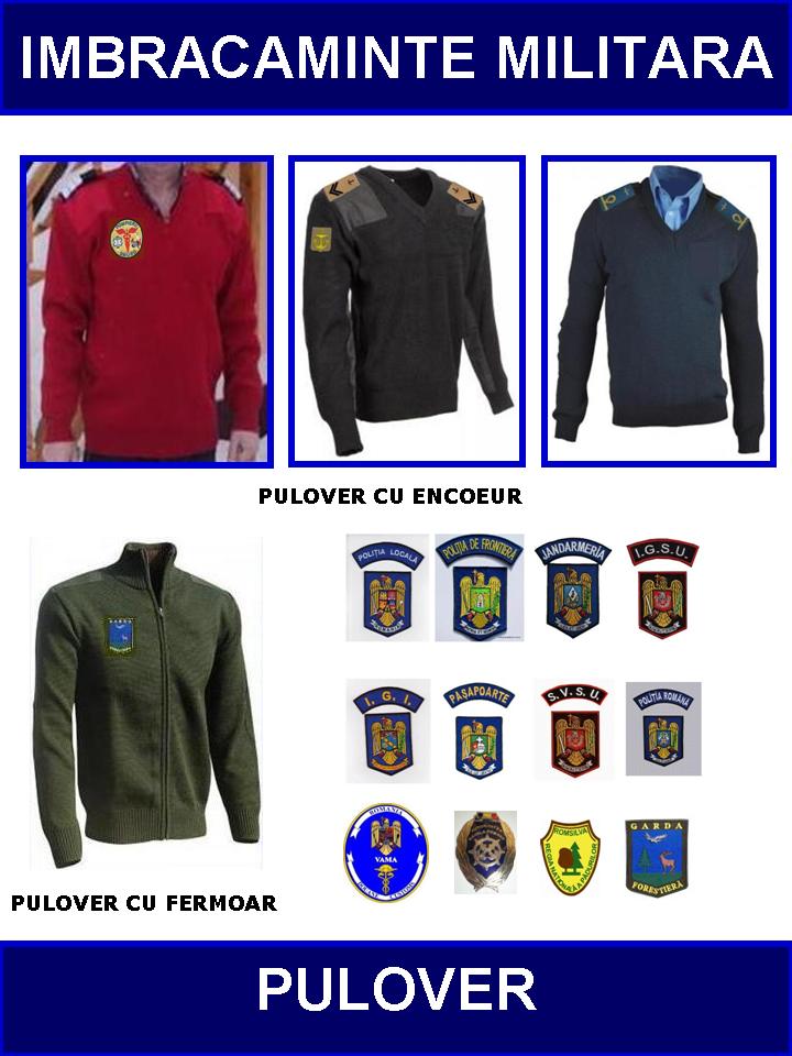 UNIFORME POMPIERI VOLUNTARI - SVSU SI SPSU: IMBRACAMINTE