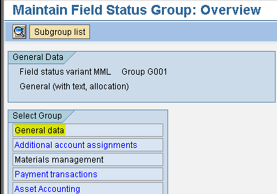 SAP - FICO MODULE LEARNING: Define Field Status Variant and Field Status Group