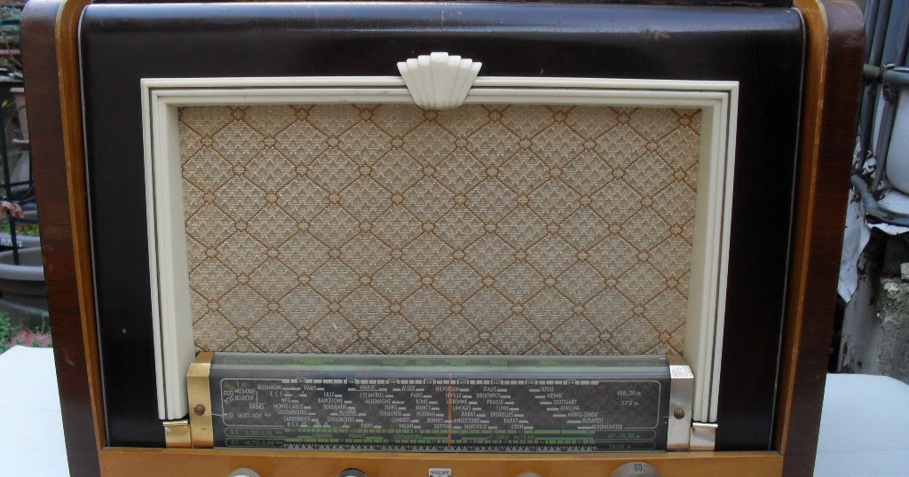 Collectionneur de TSF et radio: Philips, Modèle: HF 513 A, Année: 1951.
