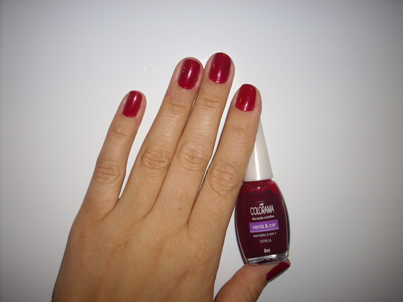 Fórmula Perfumada: Esmalte Cereja - Colorama