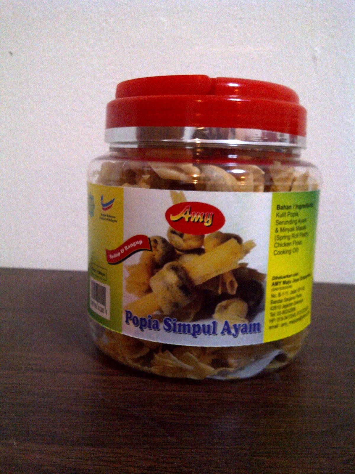 Mini Popia Simpul Amy Maju Jaya Enterprise Popia Mini Simpul Ayam