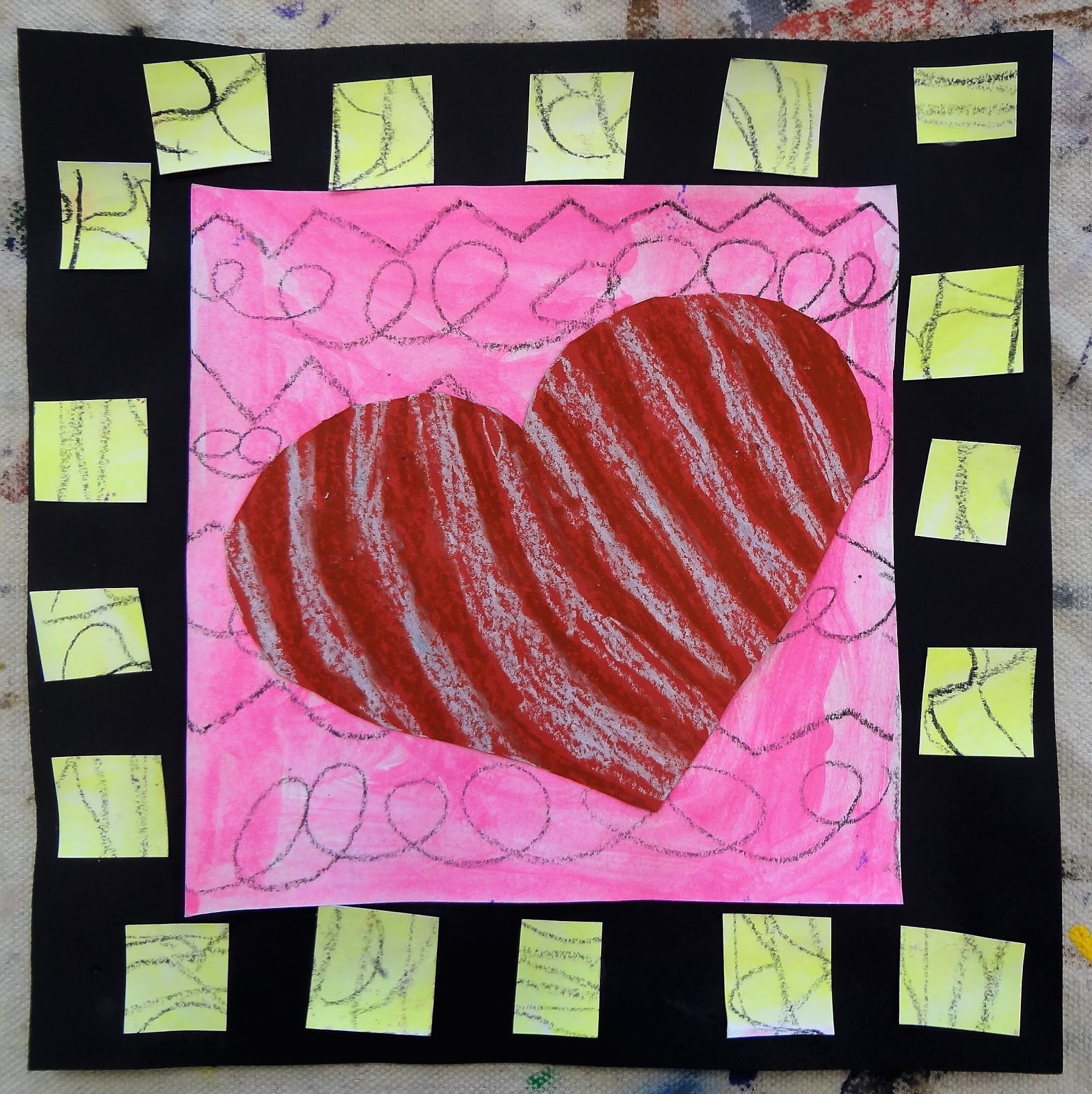 Art with Mrs. Kim : Heart Work!