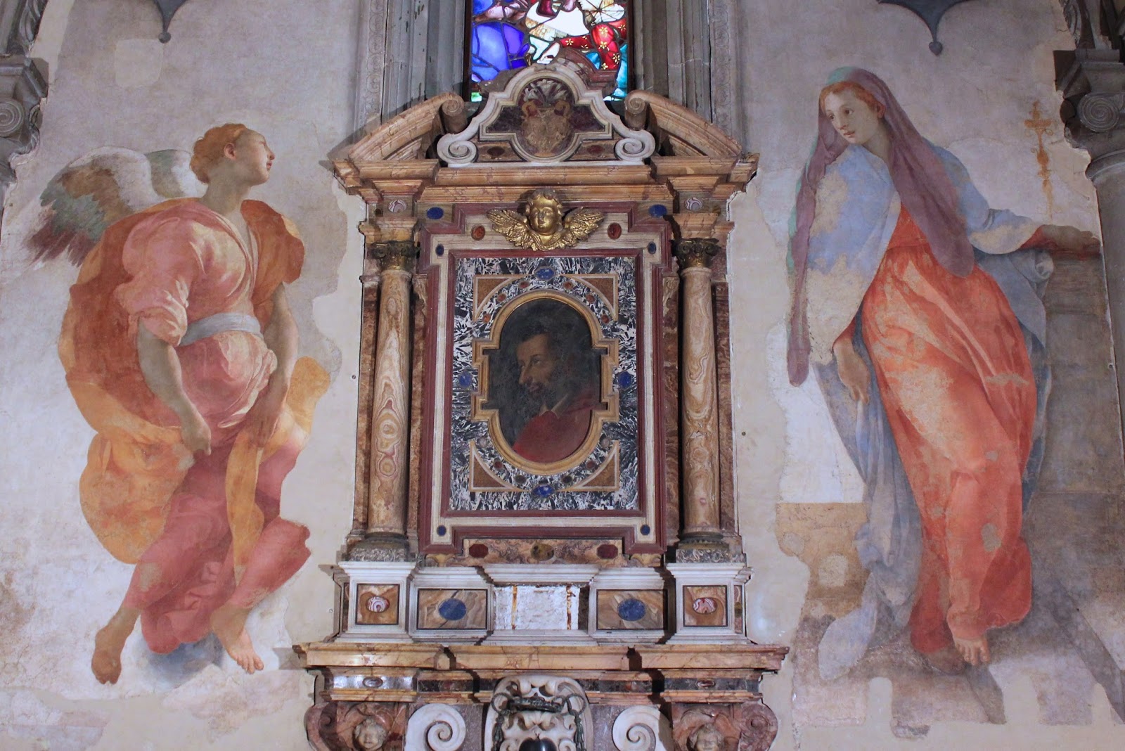 The Capponi Chapel in Santa Felicita, Florence.