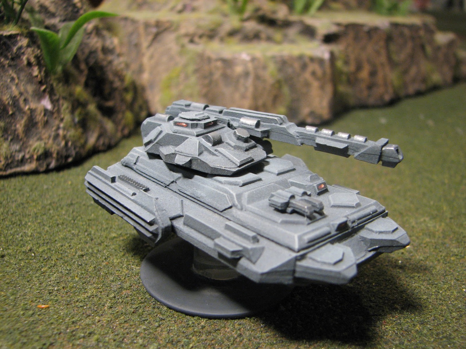15mm Sci Fi Small Soldiers: GZG 15mm Kra'Vak Grav Tanks