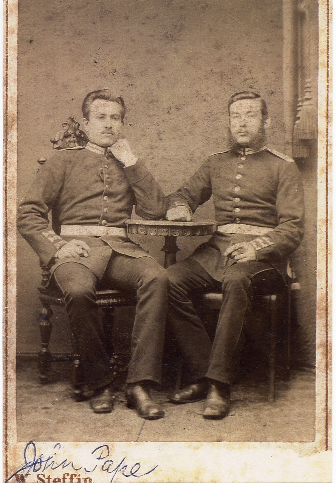 ABT UNK: Wordless Wednesday: John Pape in the Kaiser's Army