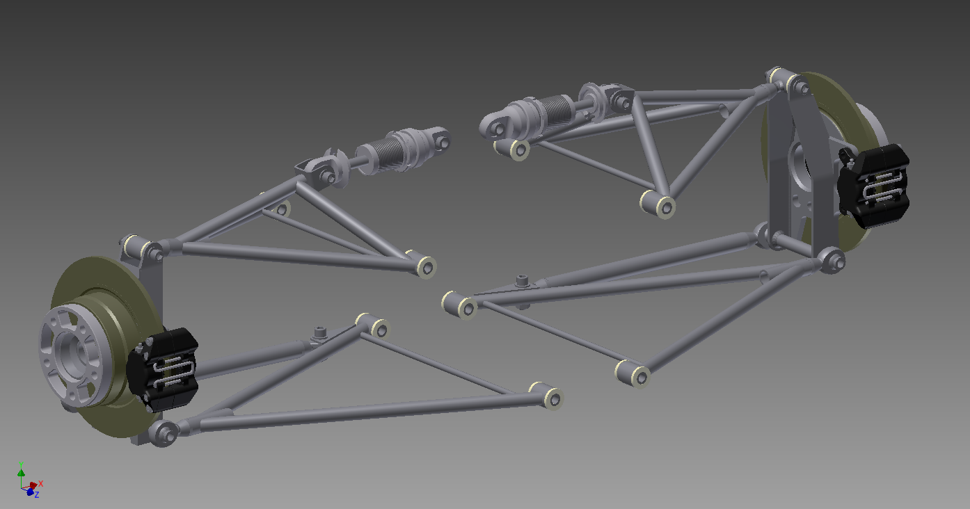 Project Seven: Suspension & Design Rendering