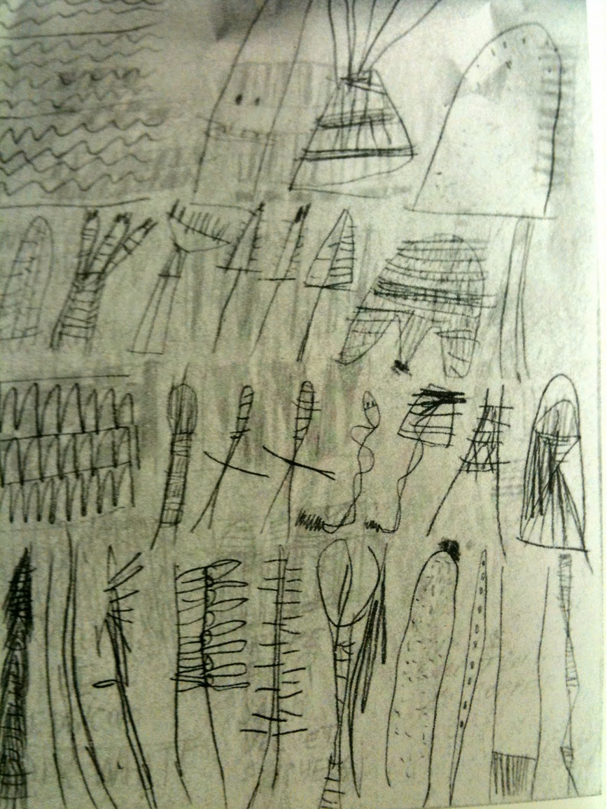 Mary Blairz: Cy Twombly + scribble master