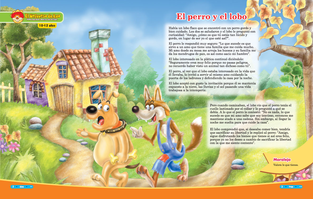 Proyecto de lectura: cuentos con lobos.