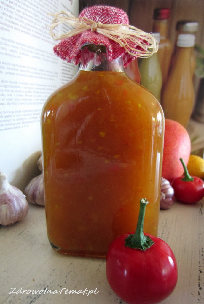 Zdrowo i na temat...: Domowy SŁODKI SOS CHILLI z MANGO - kuchnia orientalna