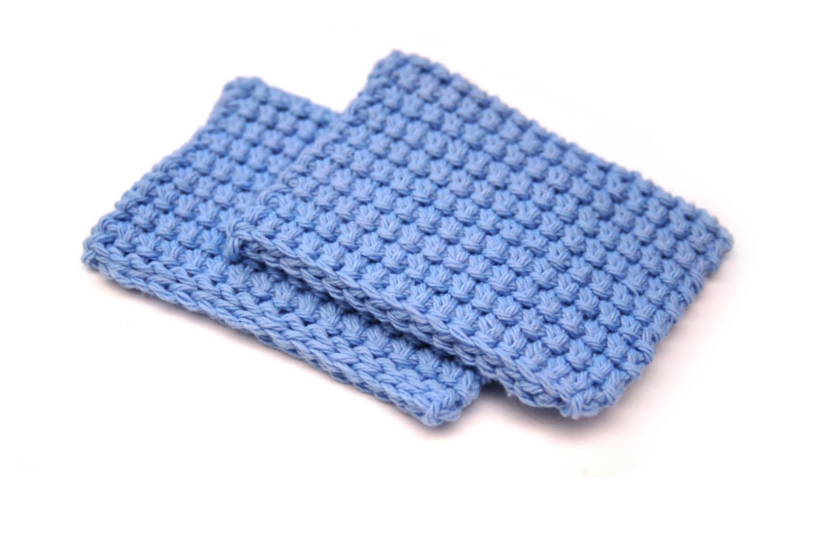 Living the Craft Life: Crochet Cotton Sponges - Double Thick