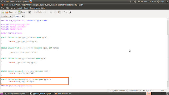 Random Stuff Programming Interrupts In Raspberry Pi Using A Simple Kernel Character Device Driver
