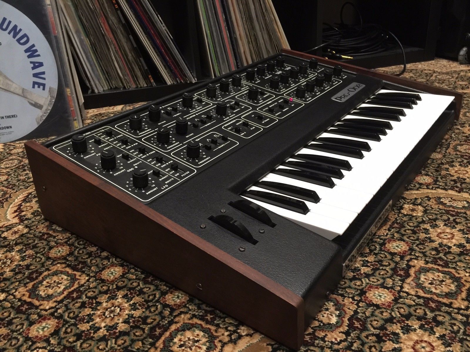 MATRIXSYNTH: Sequential Circuits Pro One Synthesizer Synth with Kenton ...
