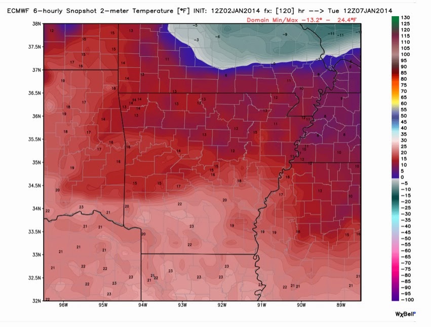 Arkansas Weather Blog: Extreme Cold, Snow, and Ice All Take Aim On Arkansas