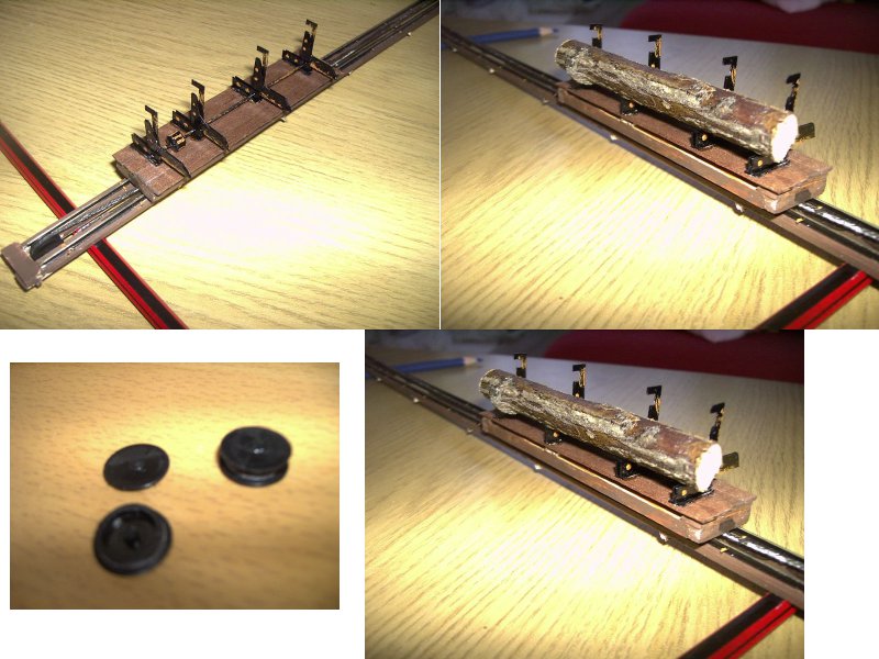 Steven's Valley RR: On30 sawmill from scratch -- machinery (2)