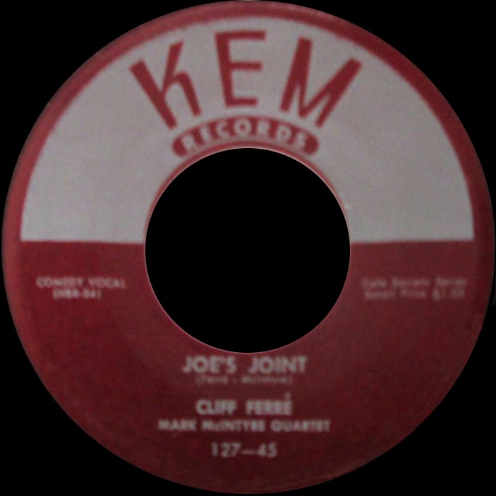 Vintage Stand-up Comedy: Cliff Ferre - Looks Like Fun aka Cafe Society 1956