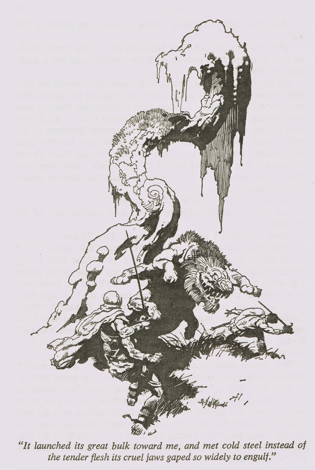 Cap'n's Comics: The Gods of Mars & The Warlord of Mars by Frank Frazetta