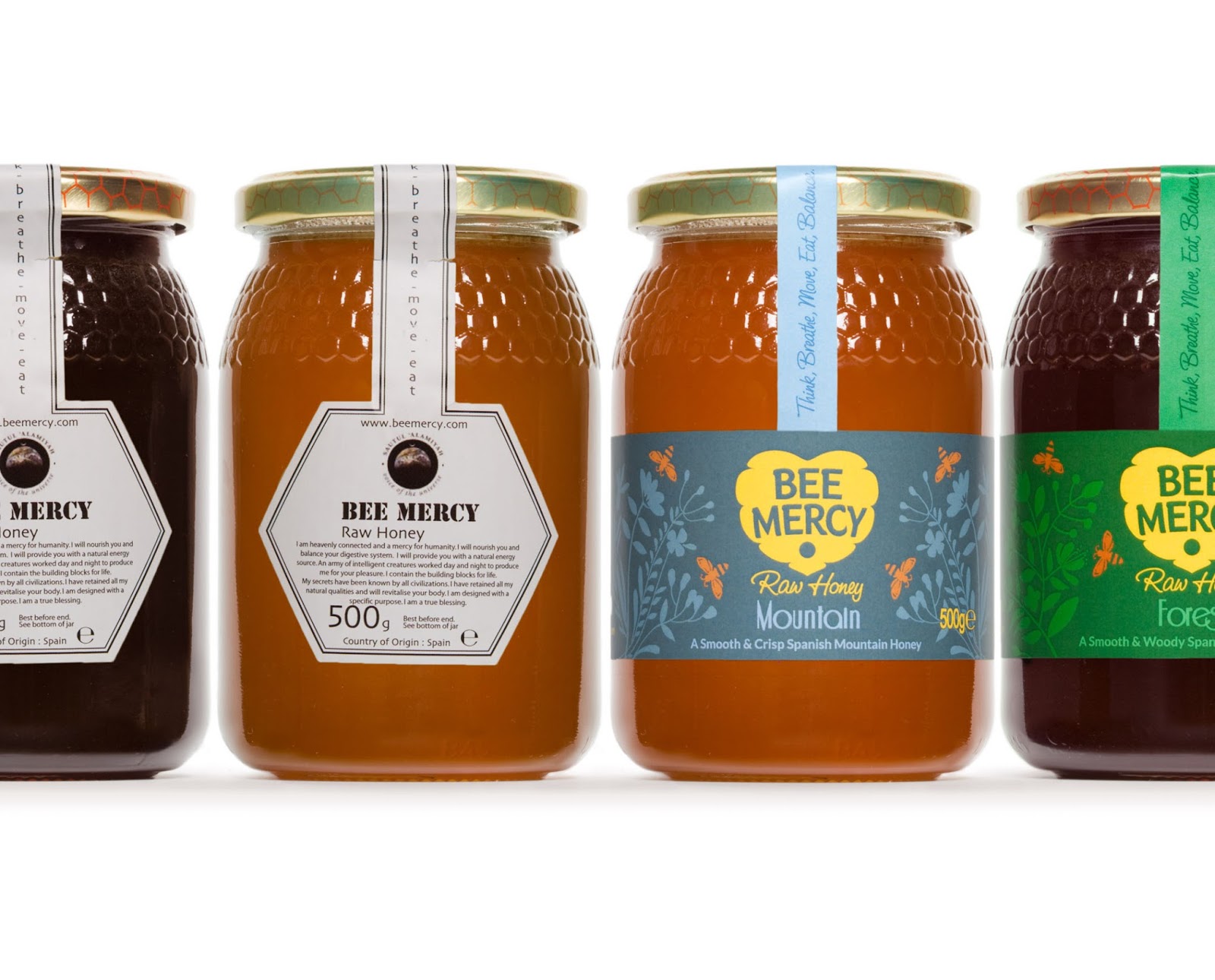 Bright Green Brands Blog: LATEST NEWS: Bee Mercy Raw Honey Rebrand...