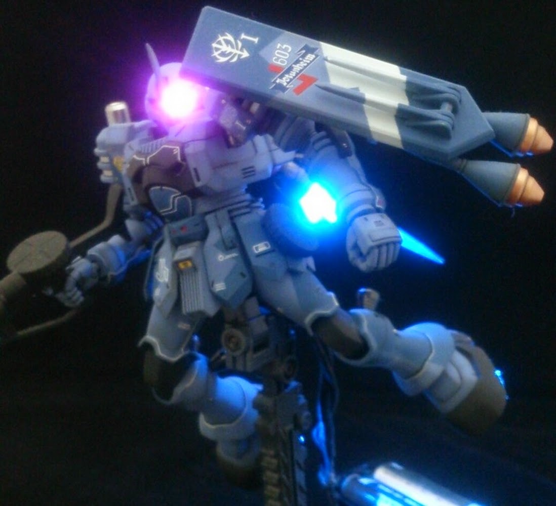 Custom Build: HGUC 1/144 Zudah with LED