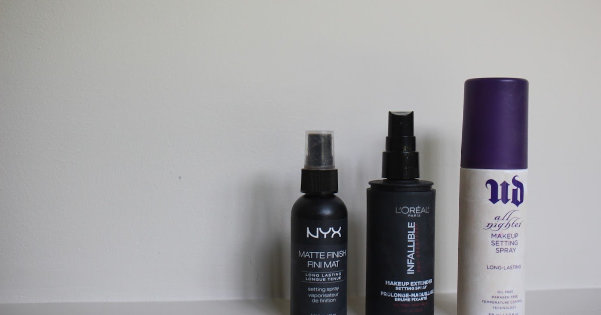 smilingrid: READY, SET, GO! MAKEUP SETTING SERIES: Sprays