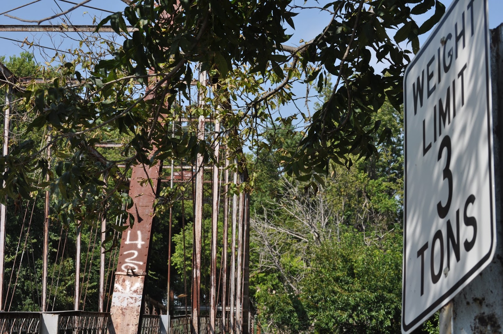 Explore Kansas: Walnut River Wrought Iron Truss Bridge