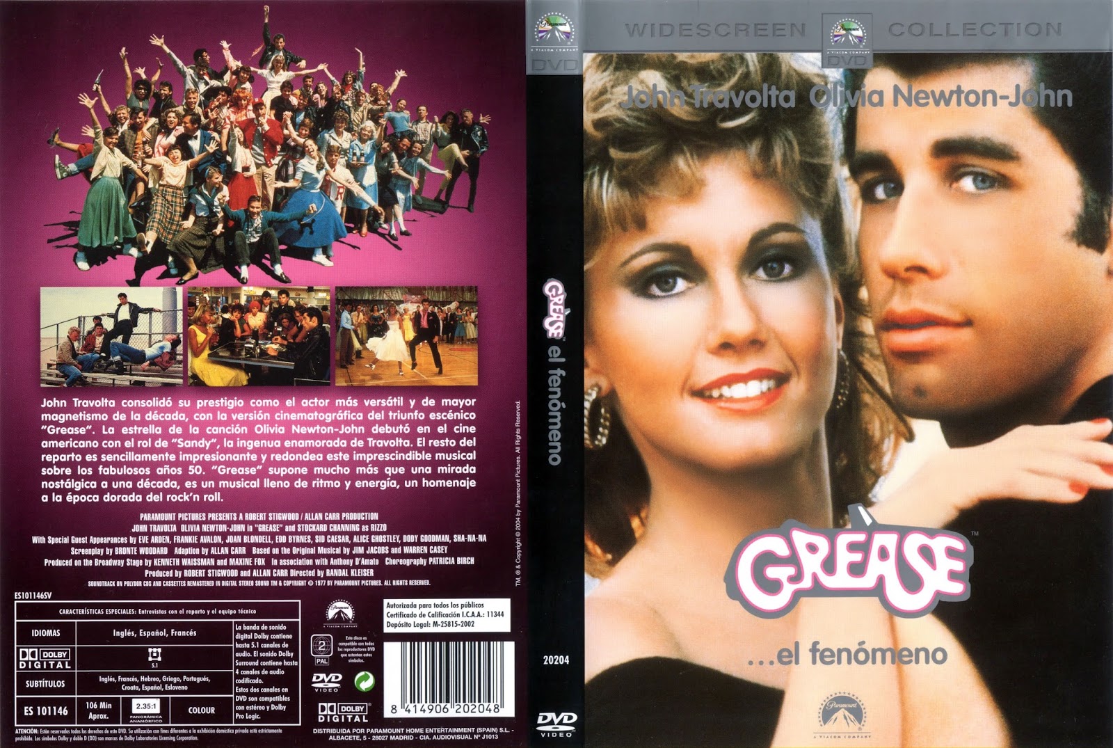 EL DESCUBRIMIENTO DE LAS PELICULAS AJENAS A DISNEY: Grease [Brillantina ...
