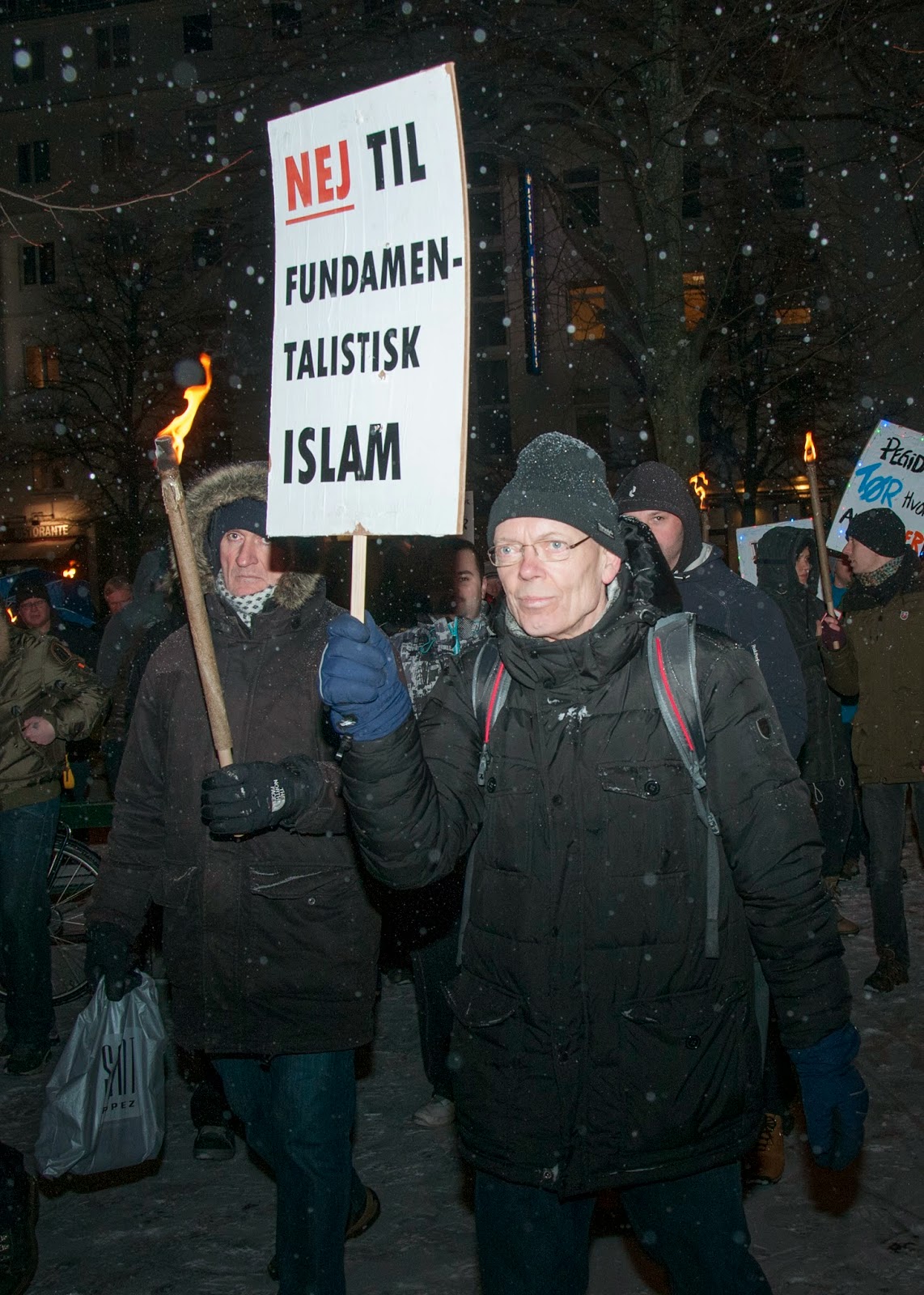 The Peoples Underground: Danish Activists Protest Radical Islamic ...