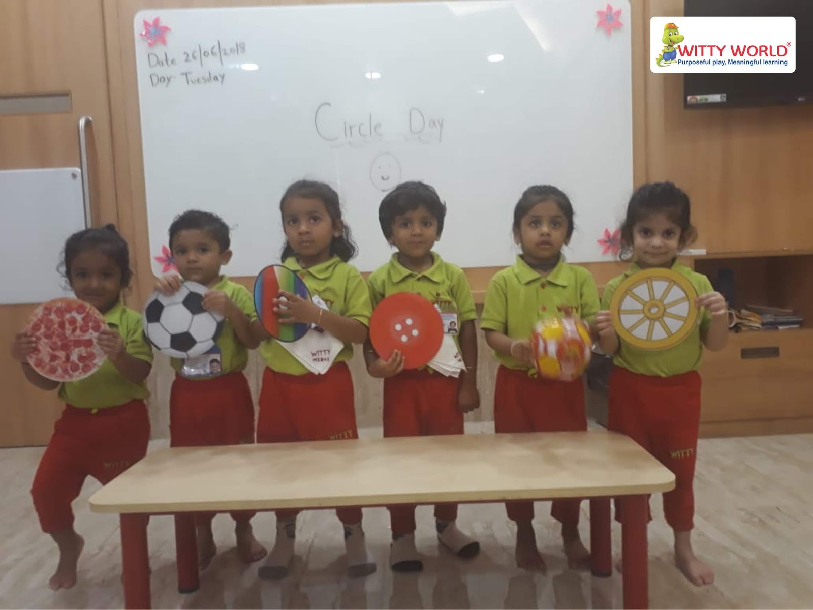 On the top of the World...: Circle Day Celebration by Nursery Section ...