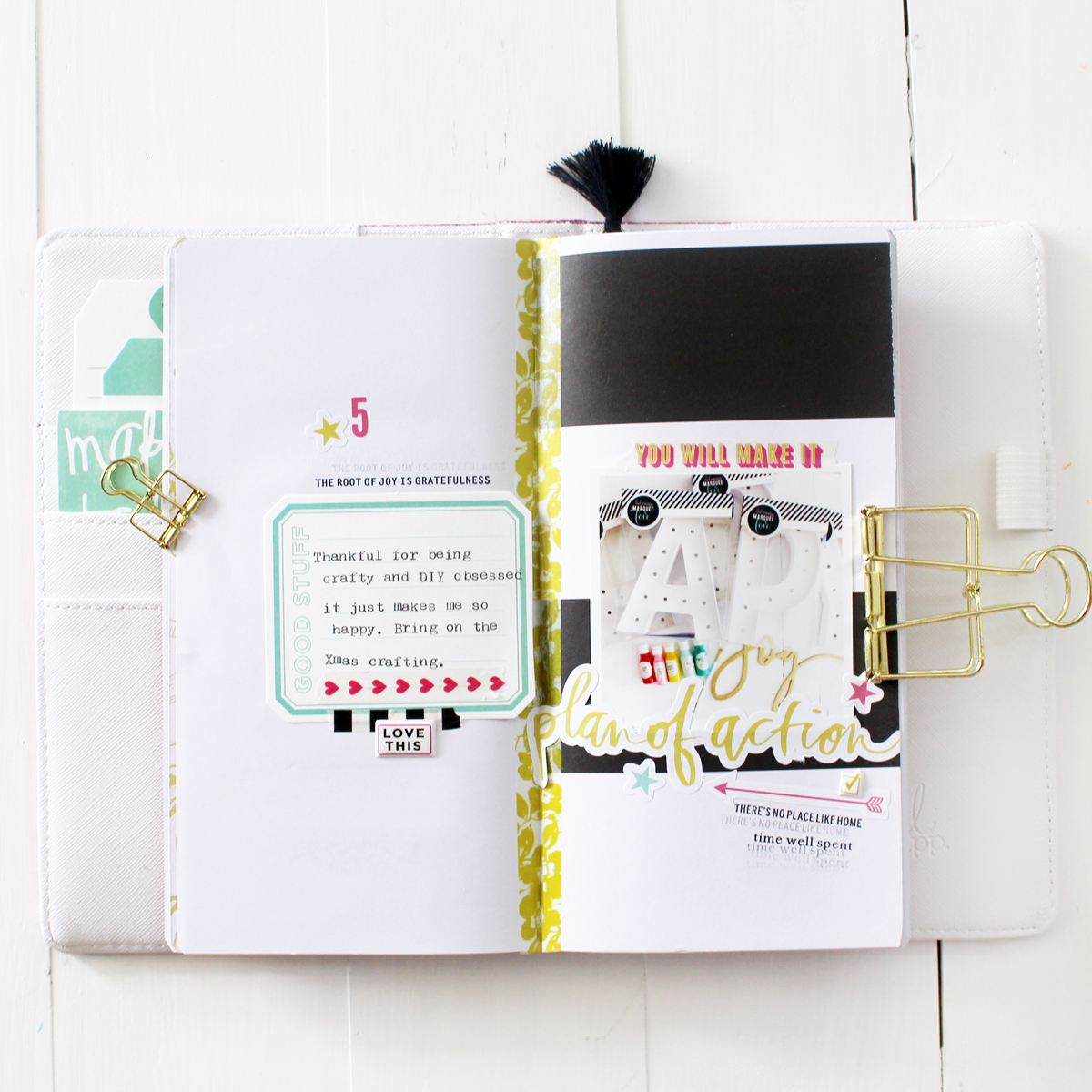 Glass Half Full: 21 reasons to be thankful journal