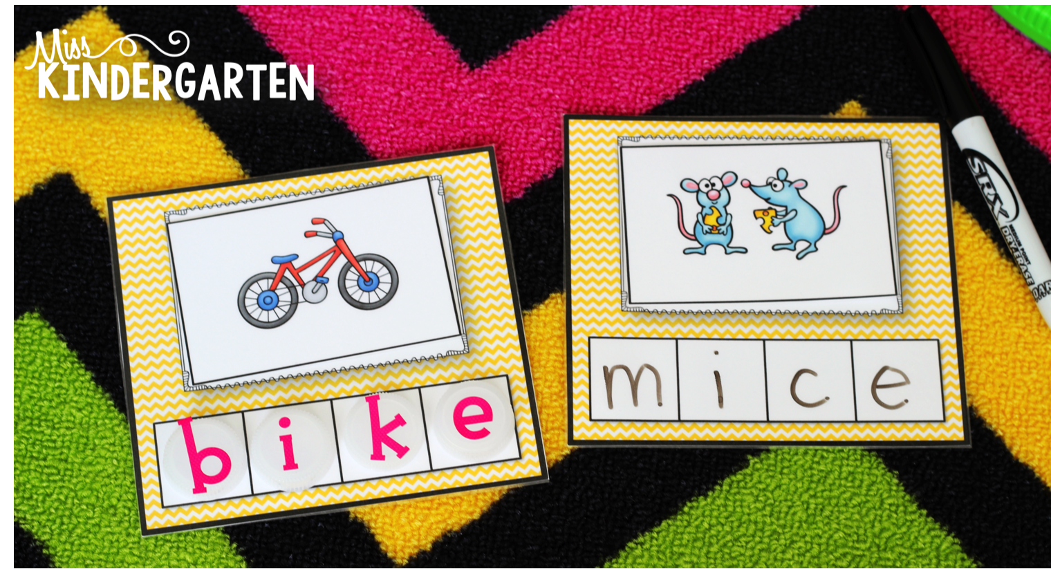 Super CVCe Practice {that tricky magic e!} - Miss Kindergarten