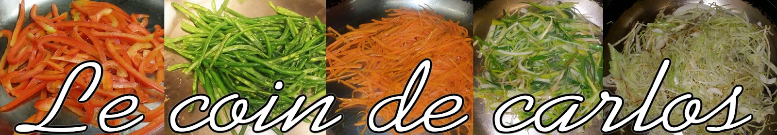 Le coin de Carlos: Achard de légumes