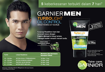 V & A Graphic: Garnier For MEN - Press Ad