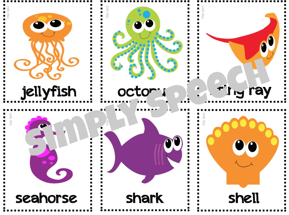 Under The Sea: A Thematic Unit {Giveaway!} | Simply Speech