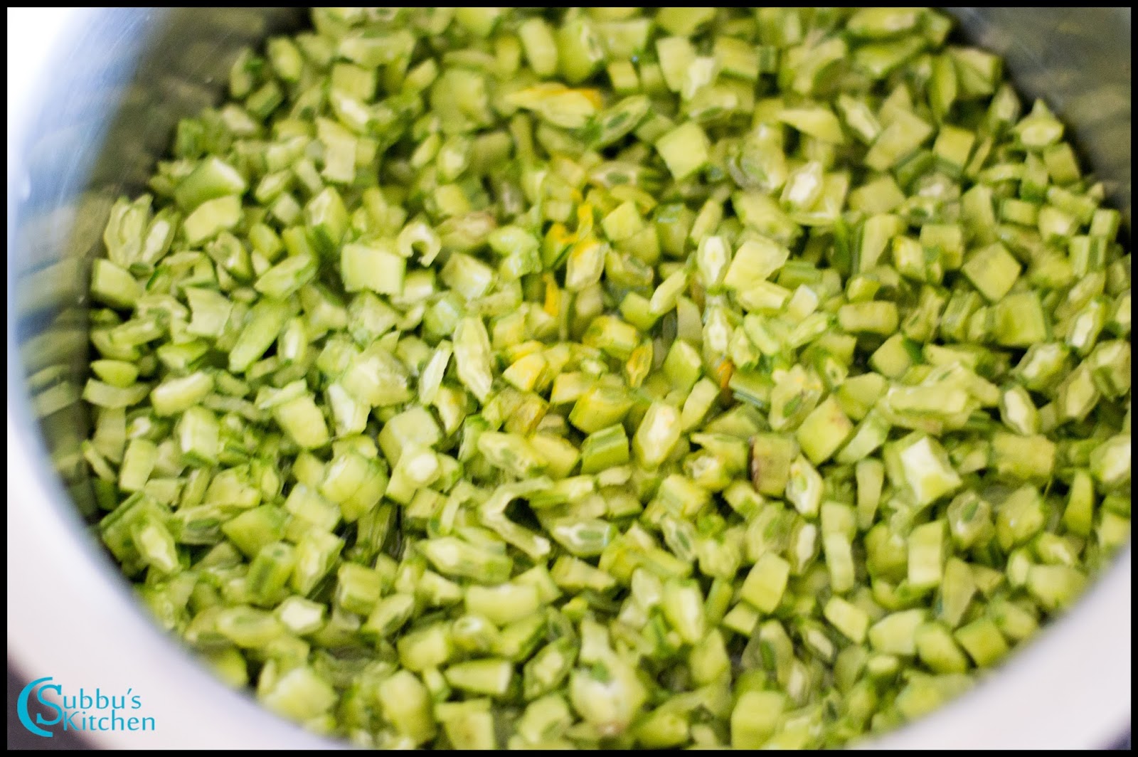 Kothavarangai Thoran | Cluster Beans Poriyal - Subbus Kitchen