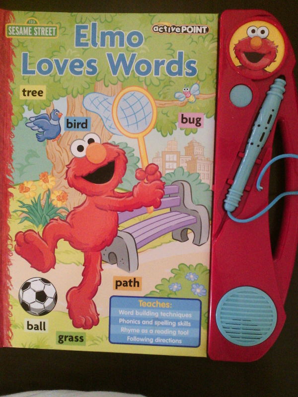 CHILDREN BOOKS FOR YOU: Elmo Loves Words