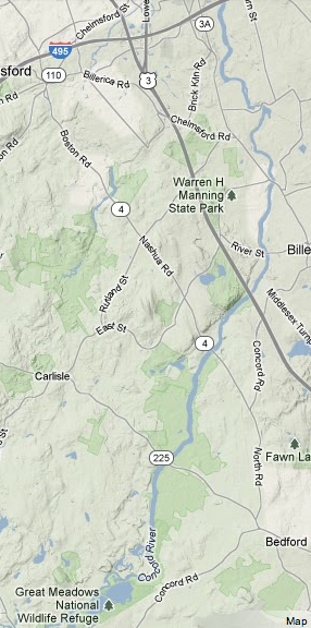 Glacial Massachusetts: Concord River