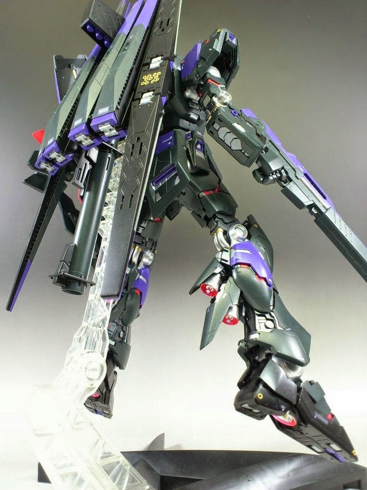 Custom Build: MG 1/100 nu-Gundam "Prototype Psycho Frame"