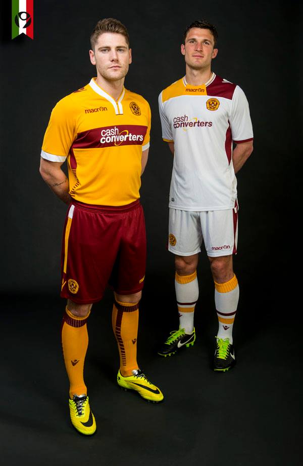 New Motherwell 14-15 Macron Home + Away Kit Released - Footy Headlines