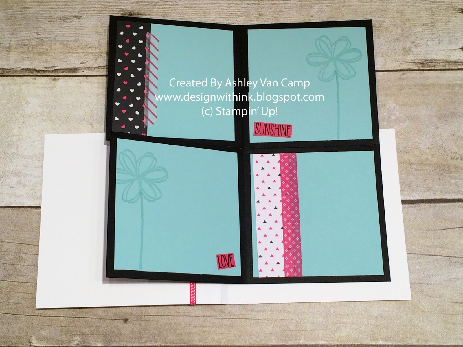 Design With Ink: Pop Of Pink Flip-Book....And a Flashback...