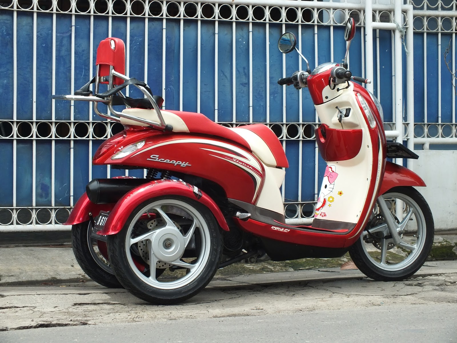 Oracle Modification Concept: HONDA SCOOPY FI TRIKE (RODA TIGA) Middle ...