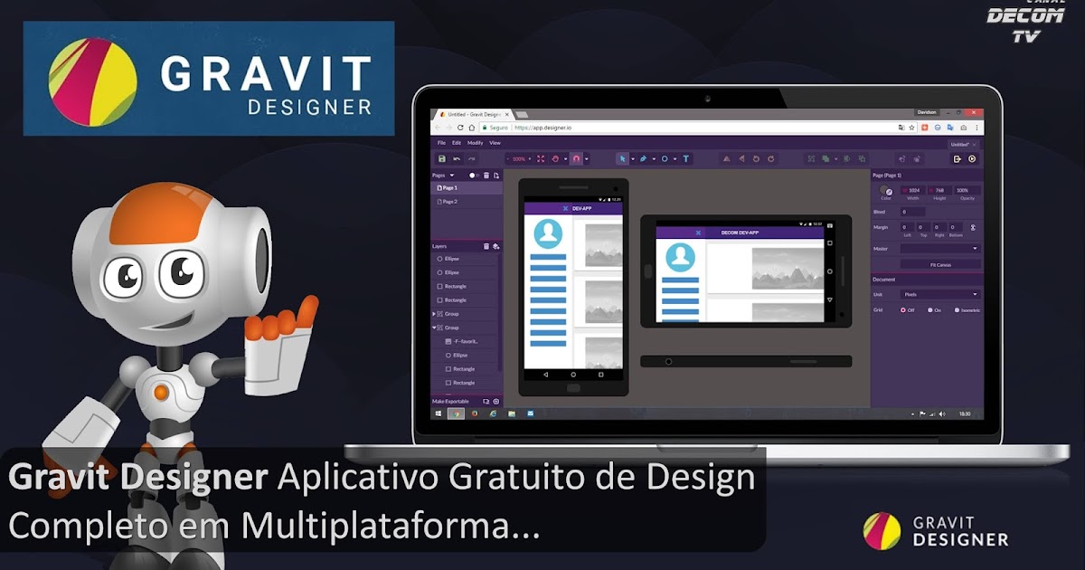 GRAVIT DESIGNER APLICATIVO GRATUITO DE DESIGN COMPLETO EM ...
