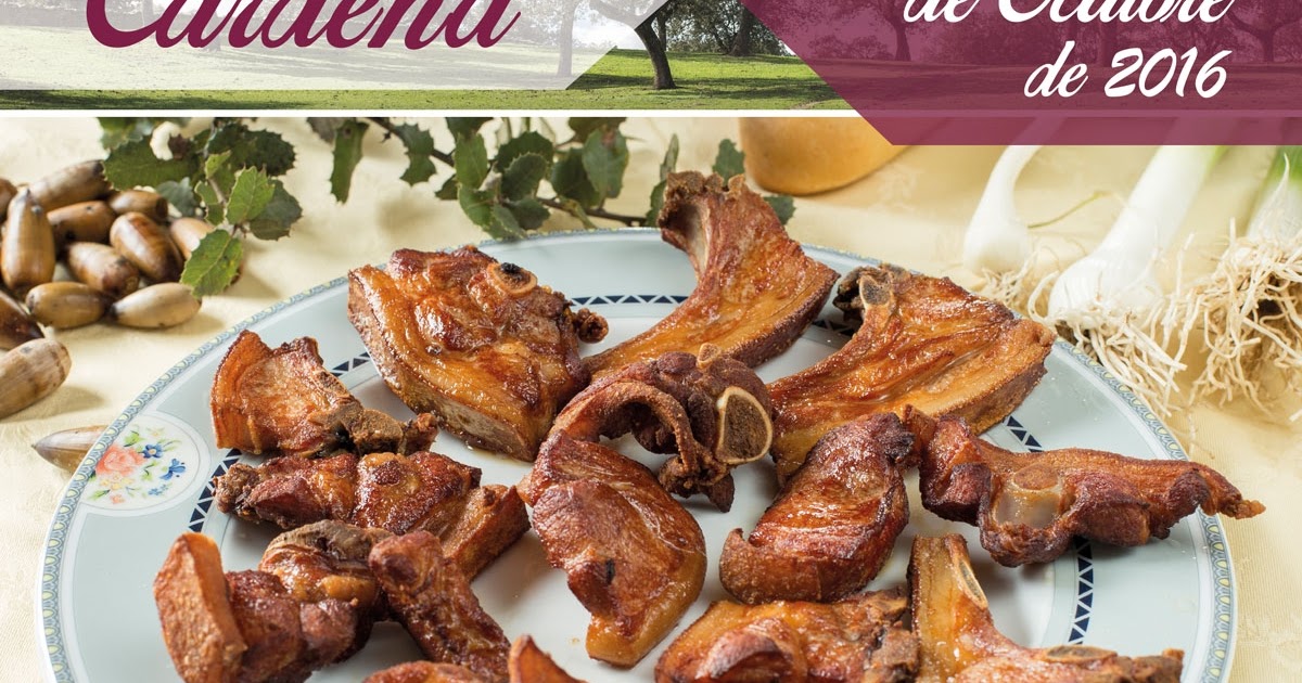 RioYeguas: V Feria del Lechón en Cardeña. Las Excelencias del Cerdo Ibérico