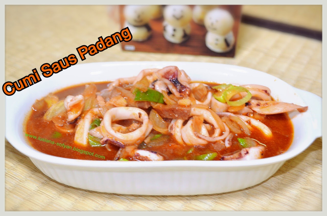 Catatan Uchie: Cumi Saus Padang