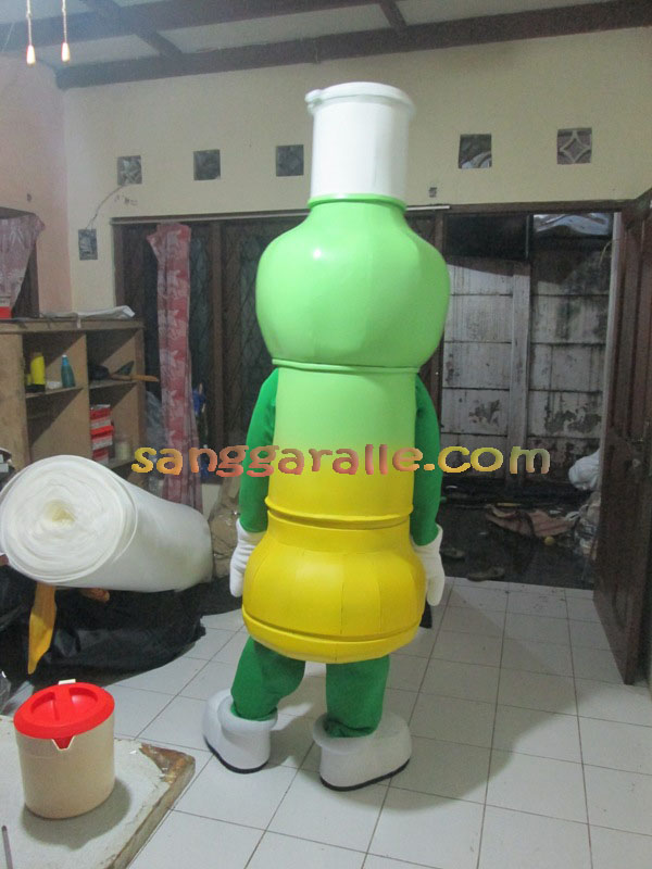 Kostum Maskot Botol Hijau ~ Photo Gallery Jasa Produk Sanggaralle