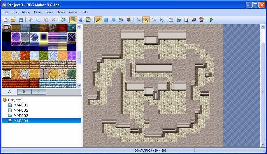 Tutorial RPG Maker VX Ace: Crear tipos de mapas: Programa Videojuegos