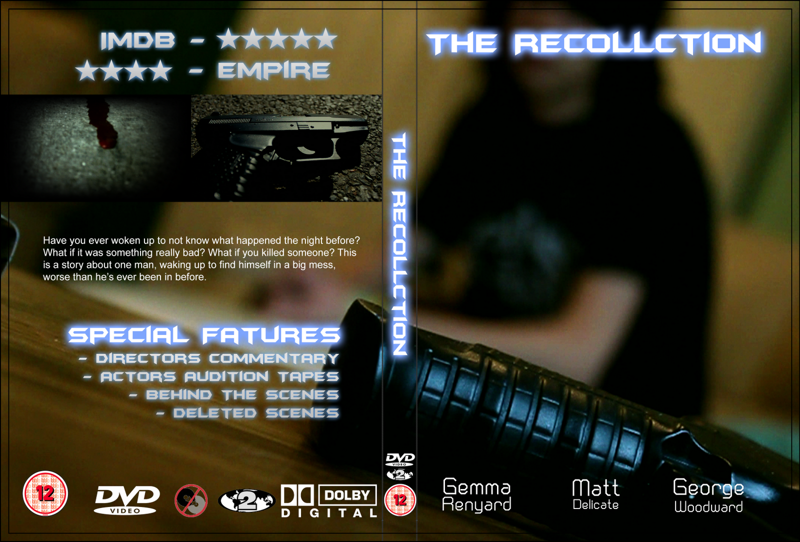 George's Media Blog: DVD Cover Design Process - DVD Cover