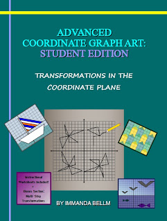 Zombie Math Teacher: Advanced Graph Art for Grades 6-8 & Student ...