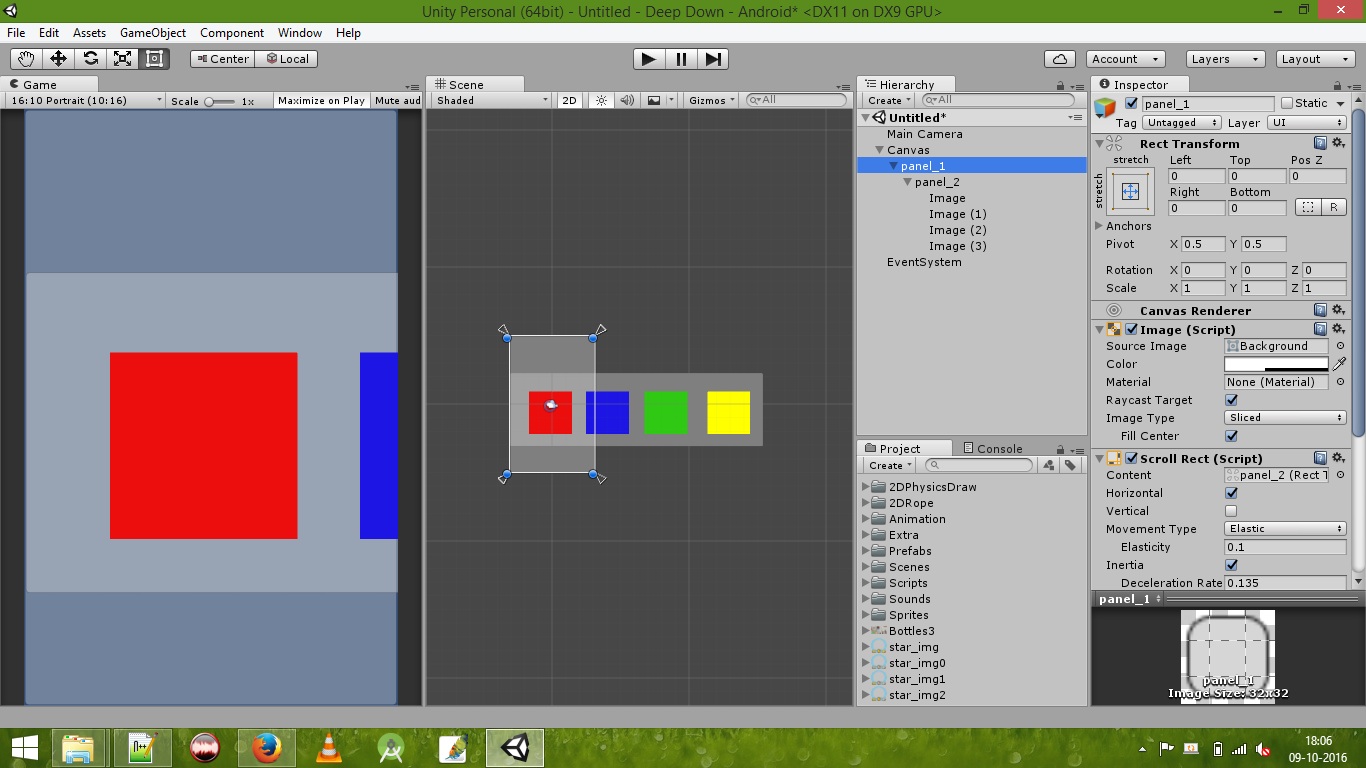 Unity In Seconds Scroll Menu In Unity Or Scroll Rect In Seconds