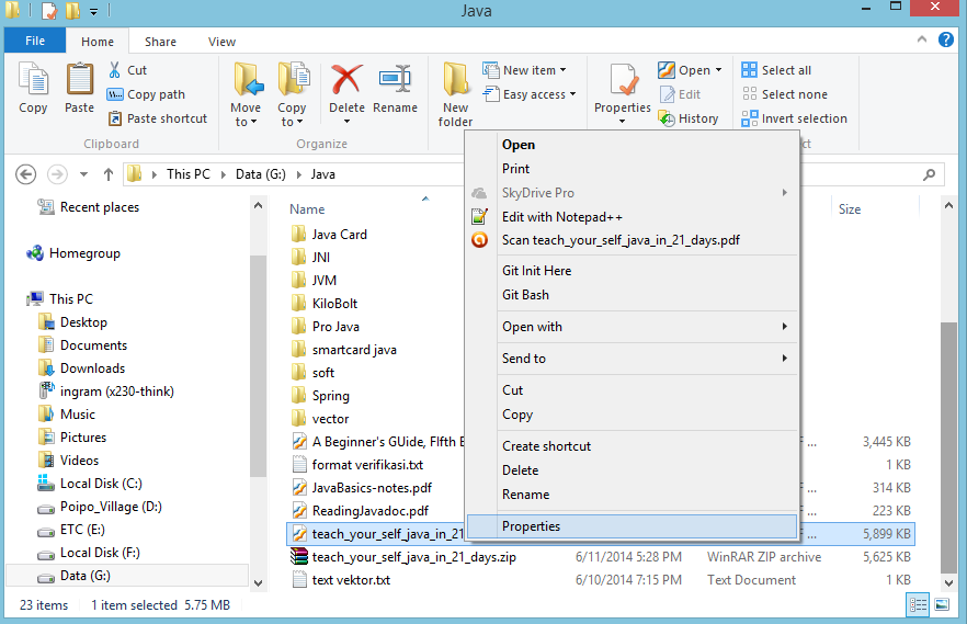 Dimensi TutupBotol: Viewing "Extract Here - Add to archive - Compress ...